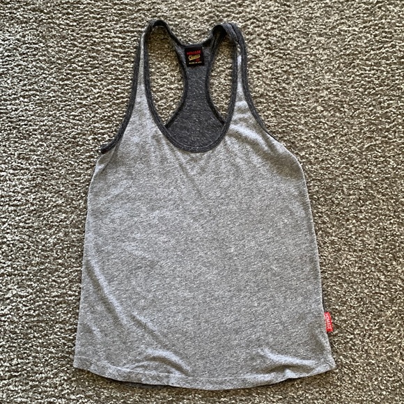 HOMAGE | Tops | Homage Gray Tank Small | Poshmark